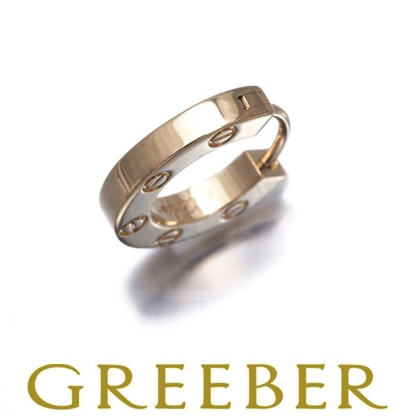 カルティエ ラブ ピアス シングル フープ 片耳 K18YG BLJ