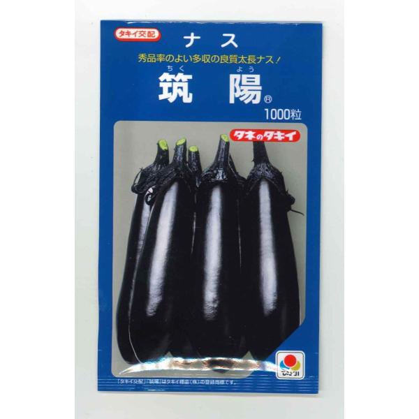 送料無料！野菜種　なす　筑陽秀品率抜群の良質太長ナス！種・苗・農業資材品揃え豊富！農家さん御用達のお店　グリーンロフトネモト