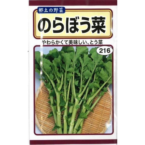 野菜種　葉物　のらぼう菜種・苗・農業資材品揃え豊富！農家さん御用達のお店　グリーンロフトネモト