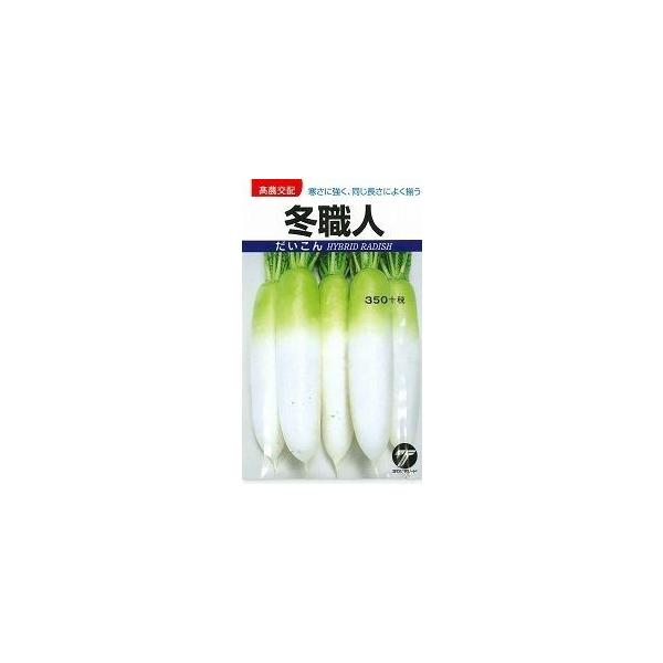 野菜種　大根　 冬職人大根　種・苗・農業資材品揃え豊富！農家さん御用達のお店　グリーンロフトネモト
