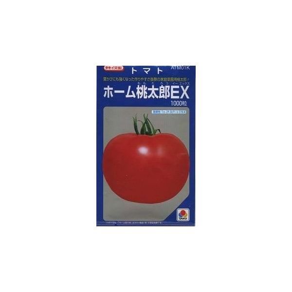 野菜種　大玉トマト　ホーム桃太郎ＥＸ 家庭菜園におすすめ品種です！種・苗・農業資材品揃え豊富！農家さん御用達のお店　グリーンロフトネモト