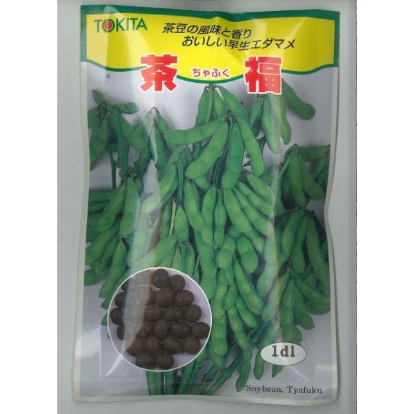 野菜種　枝豆　茶福作りやすいため、家庭菜園にも向きます！種・苗・農業資材品揃え豊富！農家さん御用達のお店　グリーンロフトネモト
