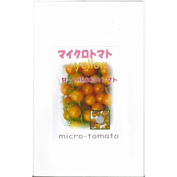 マイクロトマト　黄　20粒　アサヒ育成0.7〜1cmの極小トマト！種・苗・農業資材品揃え豊富！農家さん御用達のお店　グリーンロフトネモト