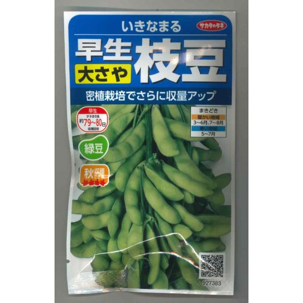 野菜種　枝豆　いきなまる3粒莢率が高く、ほんのり香りがあるおいしい枝豆。種・苗・農業資材品揃え豊富！農家さん御用達のお店　グリーンロフトネモト