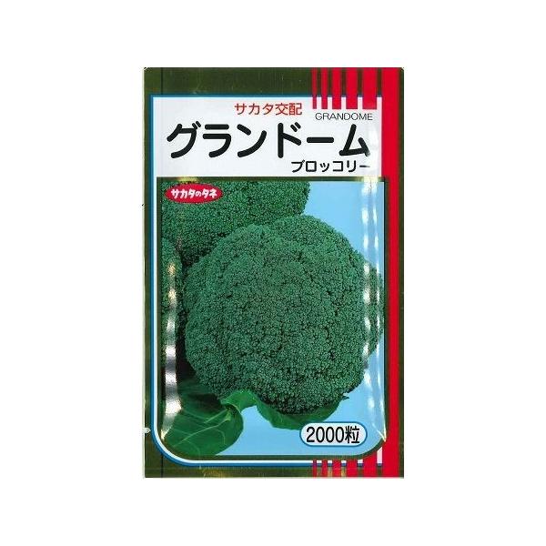 野菜種　ブロッコリー グランドーム生育そろいよく、収穫率高いです種・苗・農業資材品揃え豊富！農家さん御用達のお店　グリーンロフトネモト