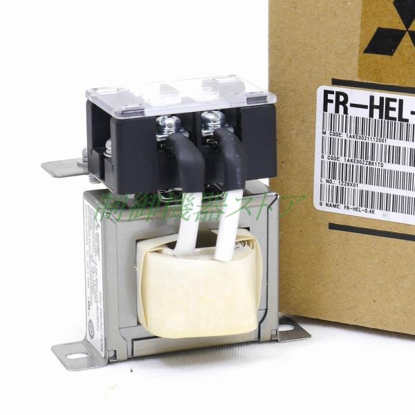 ☆商品在庫数：[2] 【 商品紹介 】[商品コード]：FR111[適　　用]：未使用品[メーカー]：三菱電機[形　　式]：FR-HEL-0.4K[商 品 名]：力率改善用DCリアクトル[適用電動機]：0.4kw(3φ200v)[定格周波数]...