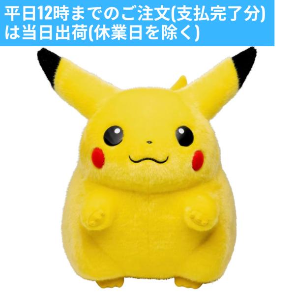 タカラトミー ポケモン30周年記念  おかえり!ピカチュウ1/1 　JANコード:4904810097181対象年齢：3才〜新品、在庫有■商品概要ポケモン30周年を記念して、1997年発売の「ポケモン ピカチュウ1/1」ぬいぐるみを復刻高さ...