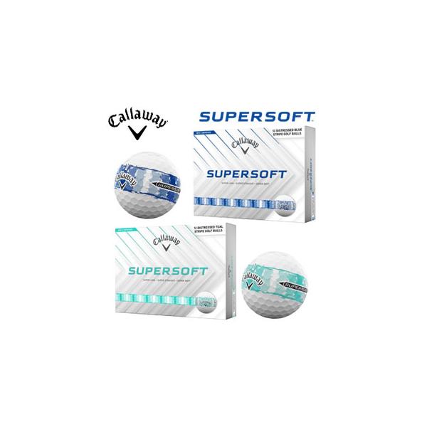 スーパーソフト ディストレスト ストライプ ブルー ティール SUPER SOFT DISTRESSED STRIPE BLUE TEAL ボール
