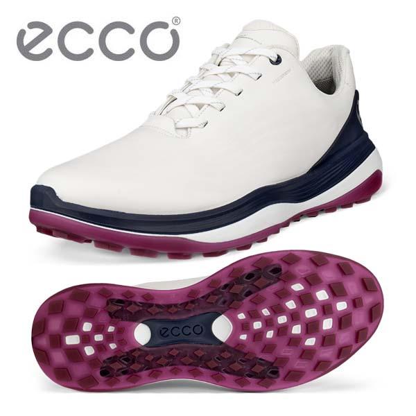 ECCO GOLF おすすめ オススメ フットウェア シューズ 靴 クツ くつ おしゃれ オシャレ お洒落 男性 新感覚 やわらかい 柔らかい スパイクレス クッション性 反発性 安定性 歩きやすい スウィングサポート 軽量 防水 ホワイト...