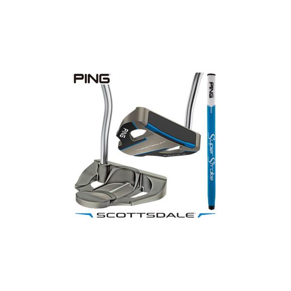 PING Scottsdale Putter ピン スコッツデール スコットデール パター クレイジー CRAZ-E カウンターバランス CB 38インチ PING Super Stroke TOUR 1.0P IN BLUE スーパースト...