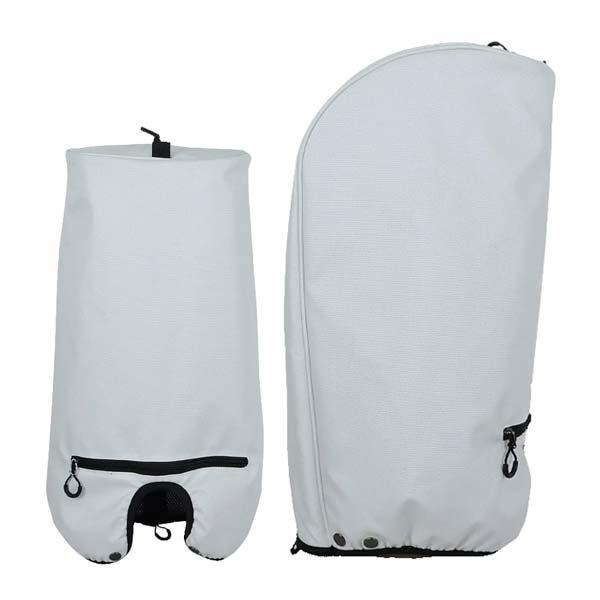 INNOVATION GOLF おすすめ オススメ ゴルフ ゴルフ用品 ゴルフバッグ フード カバー キャディバッグ用 フリーサイズ ラウンド用品 アクセサリー 保護 フードのみ 8.5-10型対応 内側メッシュ ホワイト 白《サイズ》8....