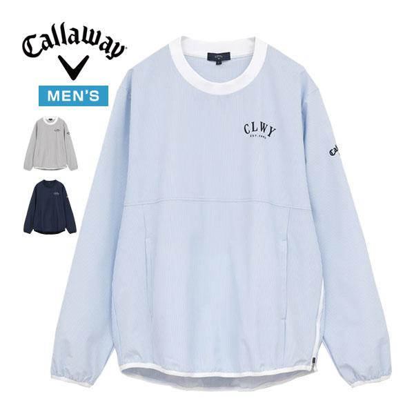 シアサッカー素材でプルオーバータイプのアウターです。プレッピーを代表する素材と、スポーツテイストをリミックスしたトレンド感のあるレイヤードスタイルを、楽しむことができます。左脇がファスナー開きになっているので、脱ぎ着がしやすいです。＜8WA...