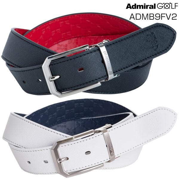 《素材》合成皮革《サイズ》L110×W3.5cm※フリーカット可能仕様、W中心95cmADMIRAL MEN'S GOLF WEAR アドミラル ゴルフ ゴルフ用品 ゴルフウェア ウエア アパレル 小物 アクセサリー ベルト リバーシブル ...