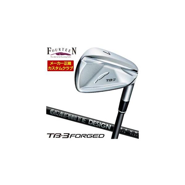 世界で一番やさしい単一素材構造の軟鉄鍛造アイアンを作りたかった。Fourteen 2025NEW TB3 FORGED フォーティーン ザ TB-3 フォージド Fourteen TB3 フォージド 5番アイアン 6番アイアン 7番アイアン...