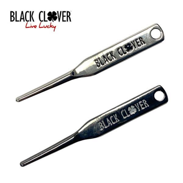 《素材》金属 BLACK CLOVER ブラック クローバー ゴルフ おすすめ オススメ ゴルフ用品 ラウンド用品 ラウンドグッズ 小物 アクセサリー クリーニング グリーンフォーク メンテナンス ボールマーク ディボット 修復 便利道具 ...