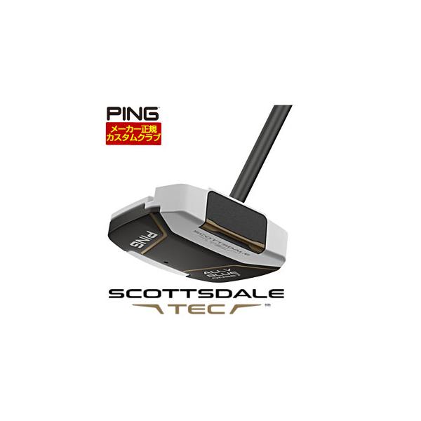 PING SCOTTSDALE TEC Putter ピン スコッツデール スコットデール テック パター ALLY BLUE ONSET アリーブルー オンセット PING Super Stroke TOUR 2.0 PT WHT/BZ ...