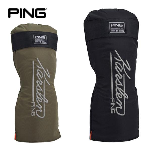・都会派ミリタリーモデル・生地と同系色のプリントロゴとオリジナル織りネームが特徴のヘッドカバー・柔らかい生地感のミトン型ヘッドカバーで、着脱しやすい《素材》ポリエステルPING GOLF おすすめ オススメ ゴルフ用品 ラウンド用品 アクセ...