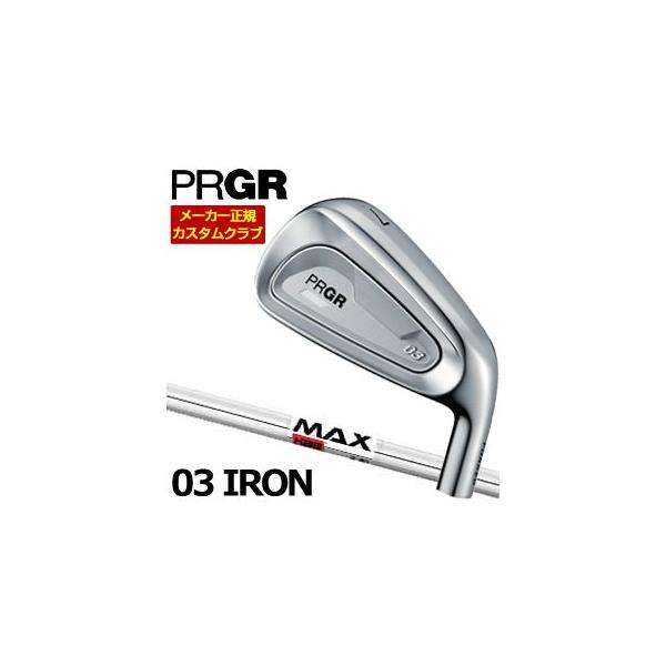 構えやすさ、打感、飛距離性能、コントロール性、許容性（やさしさ）。アイアンに求められる永久性能を徹底追及した、PRGRのフラッグシップモデル。NEW 03 IRON。飛び、打感、精悍な形状、やさしさ、操作性。全てが進化した「狙える、ぶっ飛び...