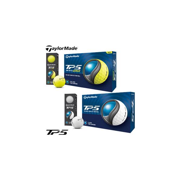 TaylorMade TP5 GOLF BALL テーラーメイド ティーピーファイブ ゴルフボール ホワイト イエロー 爆買