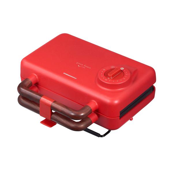 ■大きく広げてホットプレートのように使える平面プレート付属ホットサンド以外にも付属の平面プレートでたくさんのレシピが作れます！■みんなで食べられる2枚焼きホットサンドを2枚ずつ作れるので、家族一緒に食事を楽しめます。■便利な電源ON/OFF...