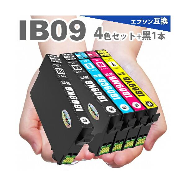 純正品番 IB09CL4B / IB09CL4Aに対応した大容量版の互換インクです。純正インクではございません。ブラックは顔料インクを使用していますので文字もくっきり見えやすく、ICチップが付いていますので、インクの残量表示にも対応して純正...