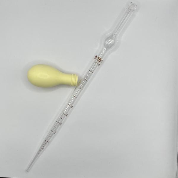 ガラススポイト 10ml品番：04113ガラス製スポイトPRODUCT INTRODUCTION商品説明内容量（入数）：1個長さ:340mm