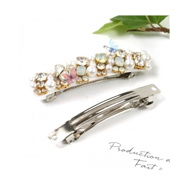 シンプルでスタンダードなバレッタパーツです^^○数量：1個○サイズ：約78×13mm○カラー：シルバー（表記のサイズは目安です。実際の寸法は個々に若干異なる場合がございます。※生産ロットにより同じカラーでも色味の違いがある場合がございます。...