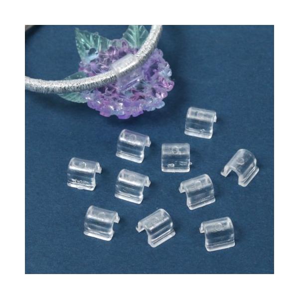 ボンドで貼るだけでオリジナルのボタンやヘアゴムなどが簡単に制作できます。透明なのでレジン制作などにもオススメです♪※プラスチック製品のため多少のバリ残り・傷などございますが、ご理解いただきますようお願いします。○数量：10個○サイズ：約9×...