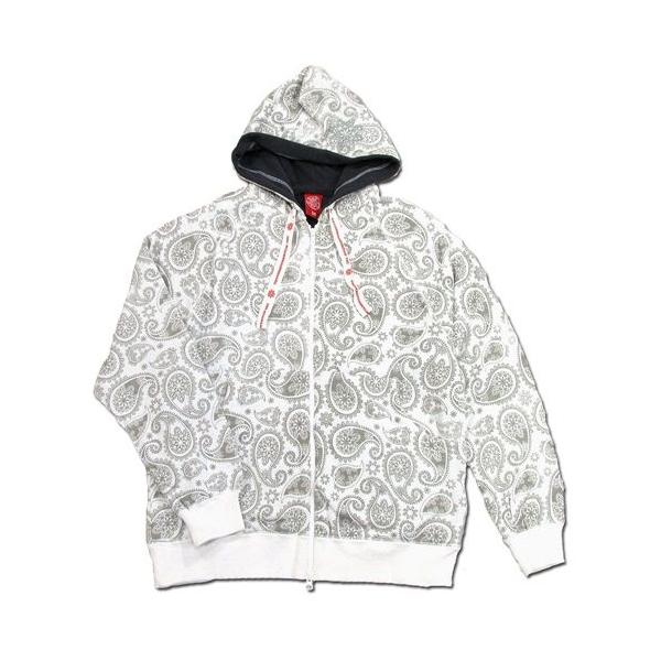 【発売日：2014年09月01日】表地にペイズリー柄が総柄プリントされたヘンプオーガニックコットン天竺生地＋裏地には暖かなフリース素材を使用した軽量で保温性抜群のダブルジップパーカーです。フード部にはワンポイントでTHCロゴのリフレクタープ...