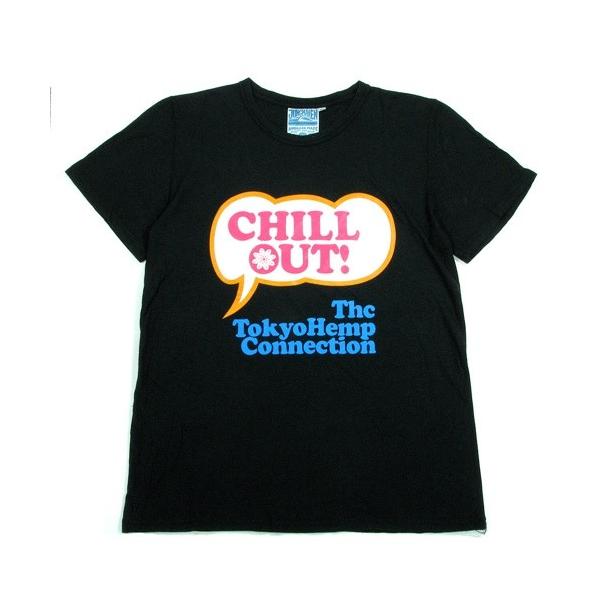 【発売日：2020年05月01日】USAのヘンプブランド JUNGMAVENのヘンプオーガニックコットンボディーを使用した TOKYOHEMPCONNECTION*THC の『CHILL OUT』グラフィックTEEです。・THCオリジナルス...