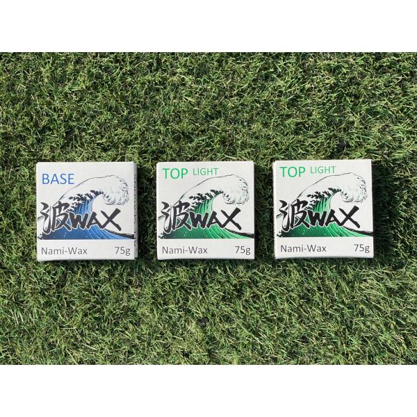 波WAXの特徴１．ベースコートボード上で踏ん張ったときの足の横ズレを起きにくくしており、これによりサーファーの意思がボードにダイレクトに伝わるようになり、結果、ボードのレスポンス向上を実現。しかも単に硬度を上げただけのベースコートではなく、...