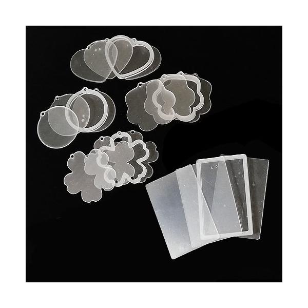 ■商品説明サイズ(縦×横×厚み)：画像をご参考ください　※完成後の厚み約10mm程度(共通)カラー：クリア数　量：1個(フレーム×1、プレート×1、穴あきプレート×1、保護プレート×1)※保護フィルムを剥がしてご使用ください。〜作り方〜1）...