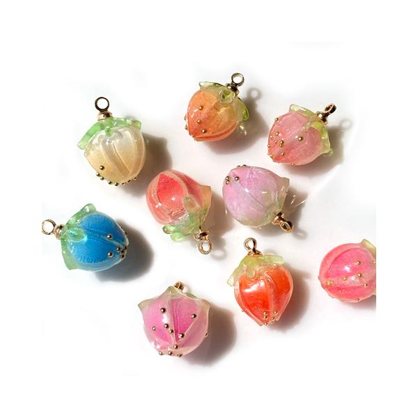 ■商品説明サイズ(縦×厚み)：約15×10mm程度※かたちには個体差がございます。カラー：画像をご参考ください。素　材：プラスチック、金属数　量：2個