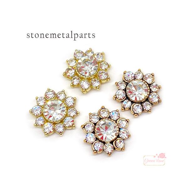 ■商品情報サイズ：直径×厚み12×4.5mm程度カラー：ゴールド素材：金属 ガラス数量：10個