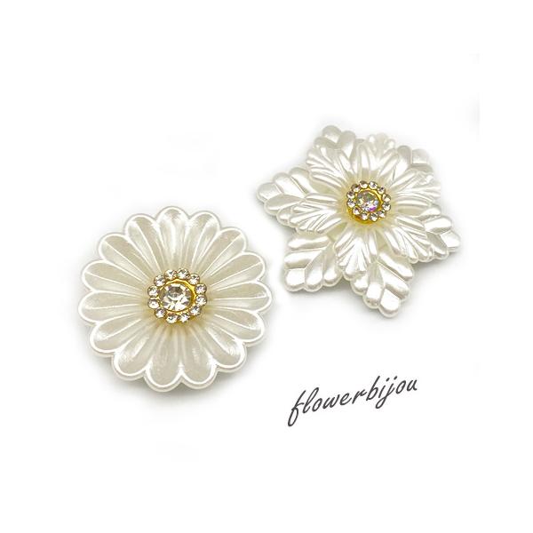 ■商品情報サイズ：画像に記載素材：プラスチック　金属　ガラス数量：4個 ※フラワー部分に多少バリがある物が混ざる場合がございます。<br>