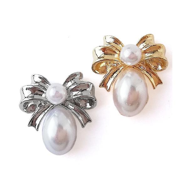 ■商品情報サイズ(縦×横×厚み)：約19×13×6mm程度カラー：ゴールド、シルバー素材：金属、プラスチック数量：4個※バリ、欠け、接着剤のはみ出し、表面の汚れ、細かなキズなどが含まれます。