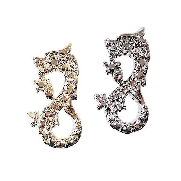 ■商品説明サイズ(縦×横×厚み)：約14×7×2mm程度カラー：ゴールド、シルバー数　量：10個※欠け、バリ、細かなキズ、汚れなども含まれます。