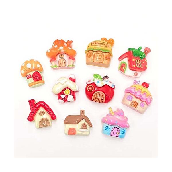 ■商品情報縦×横×厚み：約20〜27〜×18〜25×7〜11mm程度素材：プラスチック数量：20個（10種各2個ずつ）※バリ、細かなキズや汚れが含まれます。