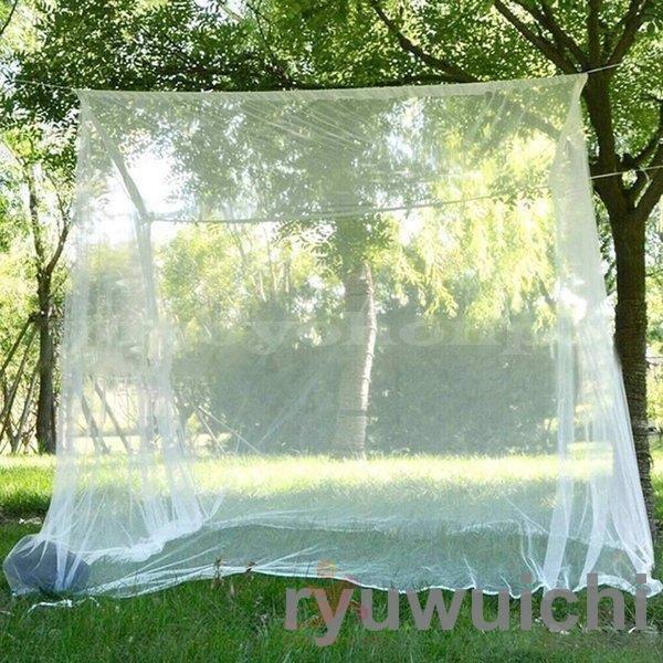 蚊帳 シングル ベッド用 テント ワンタッチ 底付きで軽量 一人用 モスキートネットサイズ：200x 200x 180cm【使用場所】ベッド、家庭、キャンプ、旅行、ハイキング、天体観測など様々な活動に適！【素材】ポリエステル繊維。軽量であり...