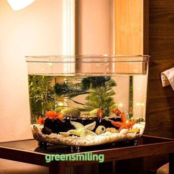 水を入れてお花を浮かべたりして、エステやカフェのインテリアとして優しくリラックスした雰囲気を演出できます。 高透明度の割れない金魚鉢。ガラスに近い透明度を持ち、熱帯魚が映えて美しく鑑賞できます。割れませんので、安全安心にお使いいただけます。...