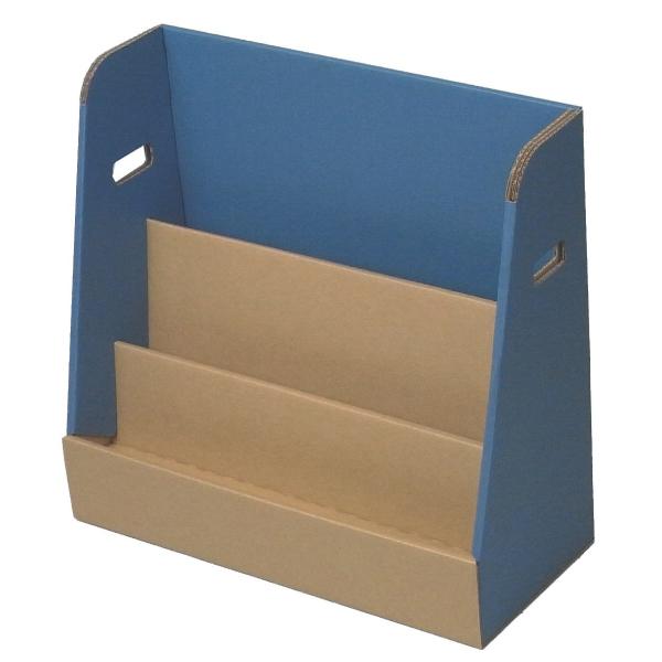 ■ サイズ：(組立時) / W40×D18×H38cm(梱包時) / 58×41×3.5cm■ 重量：0.6kg（梱包時：0.9kg)■ 材質：ダンボール■ 対象年齢：3歳以上■ セット内容：本体・取扱説明書■ 生産国：日本■ 色：ブルー■...