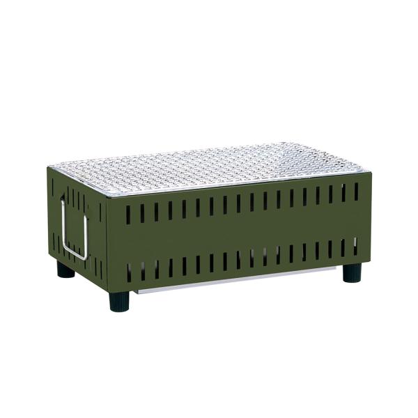 卓上に置いて使用しても焼き面の高さが低く焼きやすい！