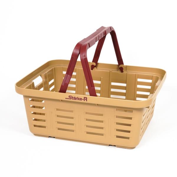 車のバンパーと同じ素材を使用した高耐久のバスケット