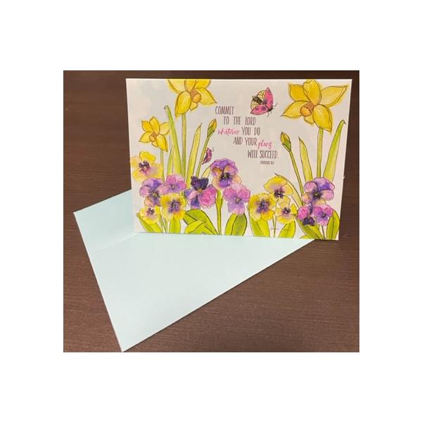 アメリカから直輸入　ラング社 英語　メッセージ/ グリーティングカード 　おめでとうカード＋封筒　セットマルティプル・ブレッシングMultiple Blessings Congratulations Card Caroline Simas●...