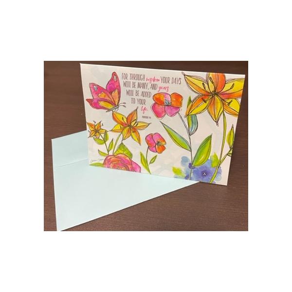 アメリカから直輸入　英語 ラング社 バースデーカード メッセージ/ グリーティングカード 　誕生日カード＋封筒　セットマルティプル・ブレッシングMultiple Blessings Birthday Card Caroline Simas●...