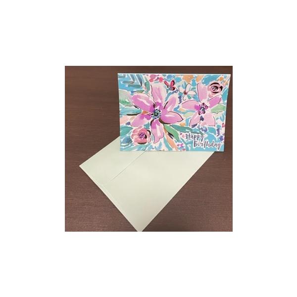 アメリカから直輸入　英語 ラング社 バースデーカード　メッセージ/ グリーティングカード 　誕生日カード＋封筒　セットワイルド・アト・ハートWild at Heart Birthday Card　　Barbra Ignatiev●Barbr...