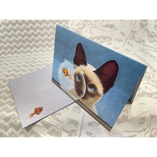 アメリカから直輸入　ラング社 メッセージカード グリーティングカード　無地カード1枚+封筒1枚　セットレスター・ウォーター  （ばら売り）Lester I. Waters  Note Cards 　Lowell Herrero● Lowel...