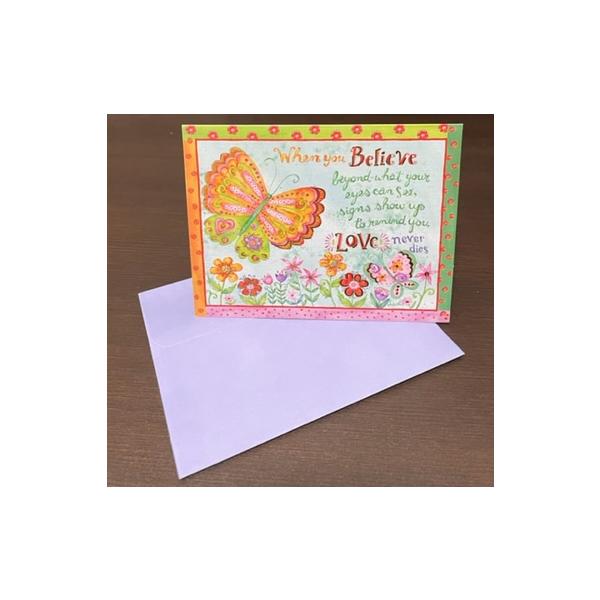 アメリカから直輸入　英語 ラング社 メッセージ/ グリーティングカード 　お悔やみカード＋封筒　セットシンプル・インスピレーションSimple Inspirations  Sympathy Card Debi Hron●Debi Hronの...