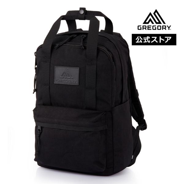 グレゴリーロゴをカスタムした遊び心のあるシリーズ。リッチなレザーエンボスのロゴパッチが印象的で、アンティークなブラックのジッパータブ、ナイロンコードなどを使用し、オールブラックの仕様に仕上げました。18L 550g 41.0 x 14.0 ...