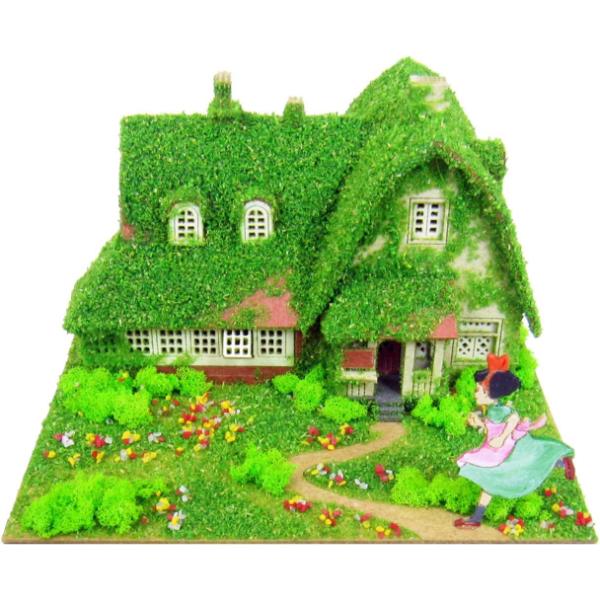 【素材】紙【サイズ(約)】パッケージ：W6×D6×H6(cm)完成サイズ：W6×D6×H9.8(cm)スタジオジブリの代表作「魔女の宅急便」が、かわいくハイクオリティなペーパークラフトになって登場です！頑張ってキットを組み立てると、わずか6...